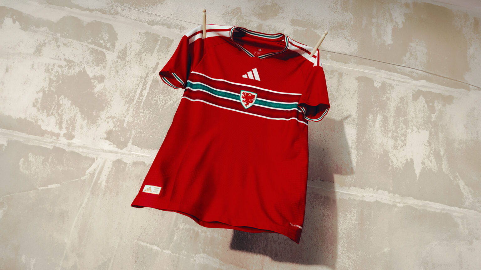 Cymru and adidas unveil new home kit