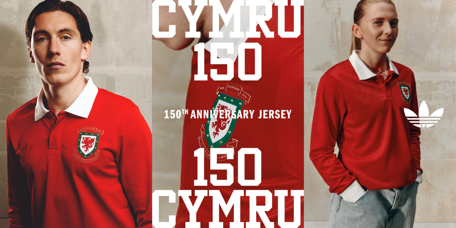 Cymru and Adidas unveil 150th Anniversary Jersey - FAW
